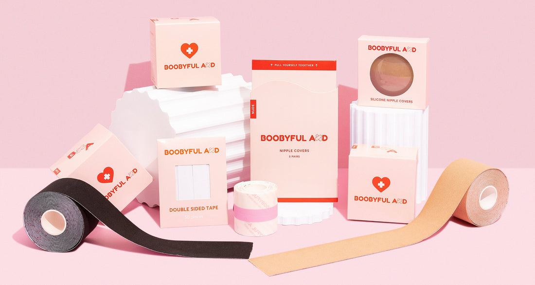 Boobyful Aid | Achieve perkier breasts using boob tape